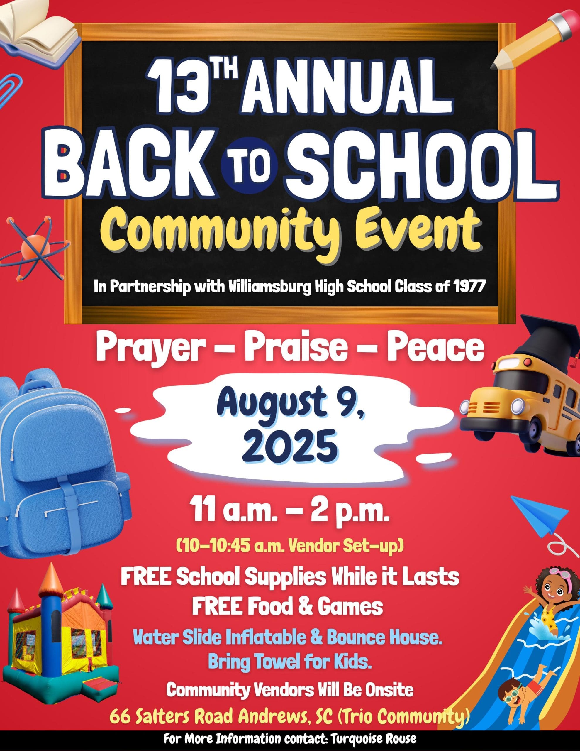 13th Annual Back To School Community Event